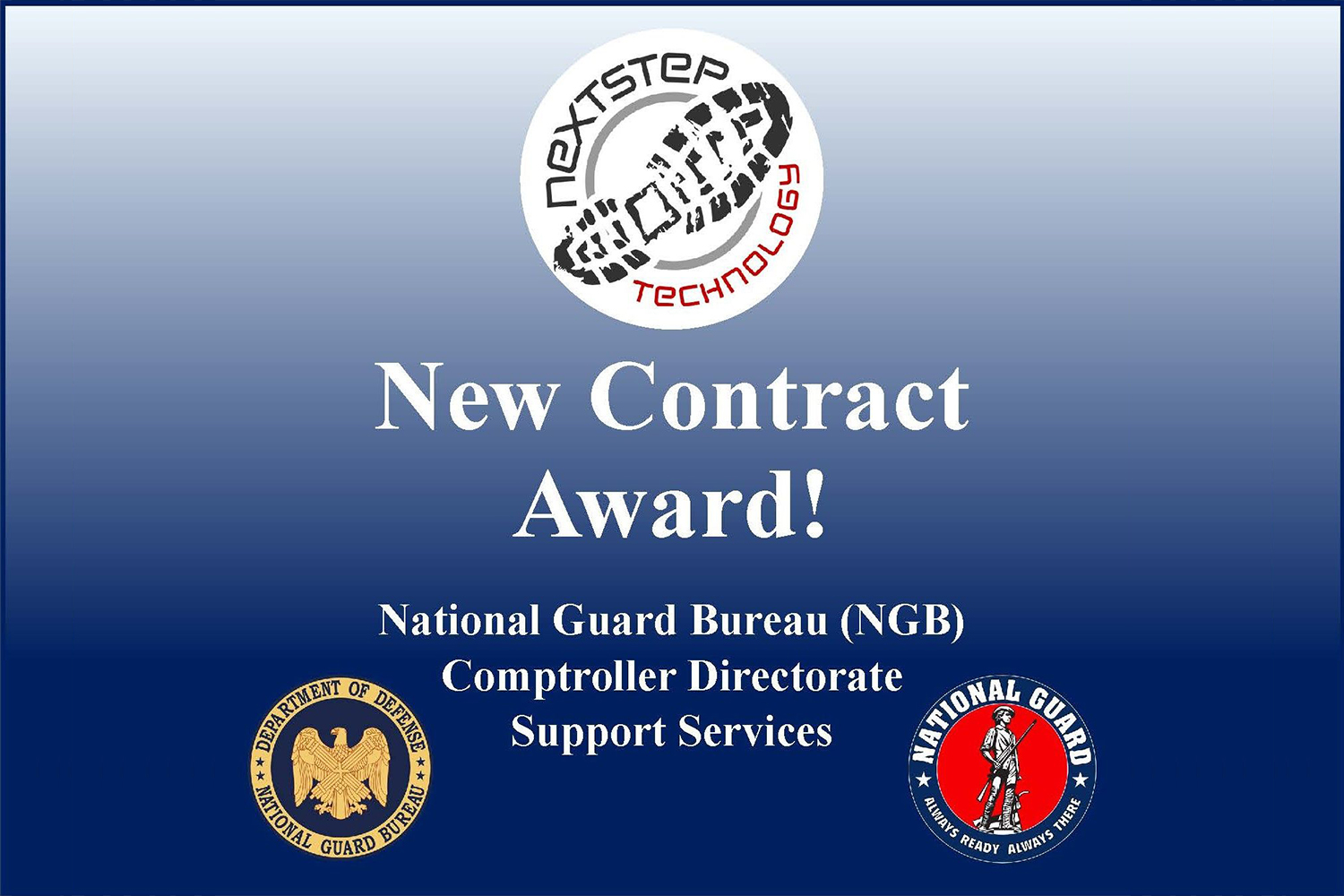 New Contract Award - NextStep Technology